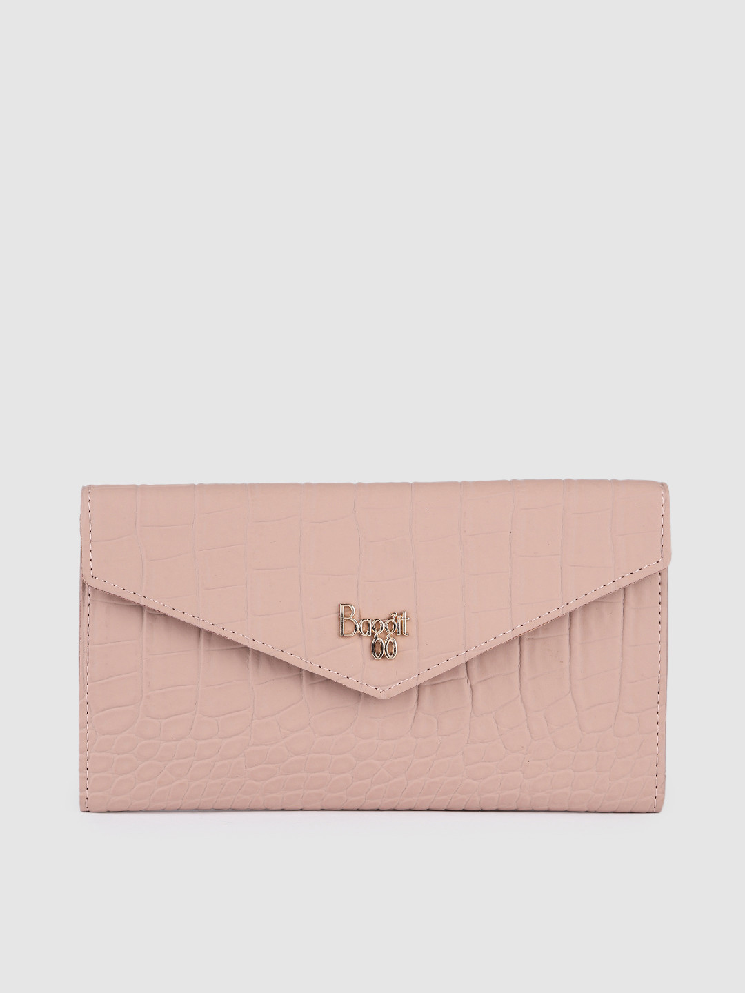 Buy Baggit Women Crocodile Textured PU Envelope Wallet - Wallets for Women 22236884 | Myntra