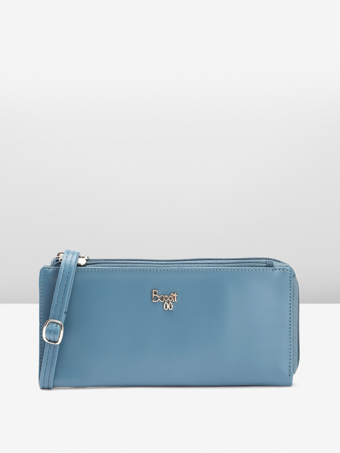 Buy Baggit Women Zip Around Wallet With Sling Strap - Wallets for Women ...