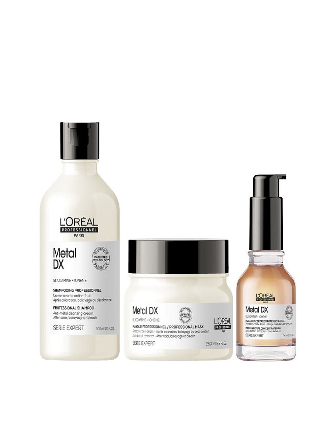 Buy LOreal Professionnel Metal DX Hair Care Kit Shampoo + Hair Mask ...