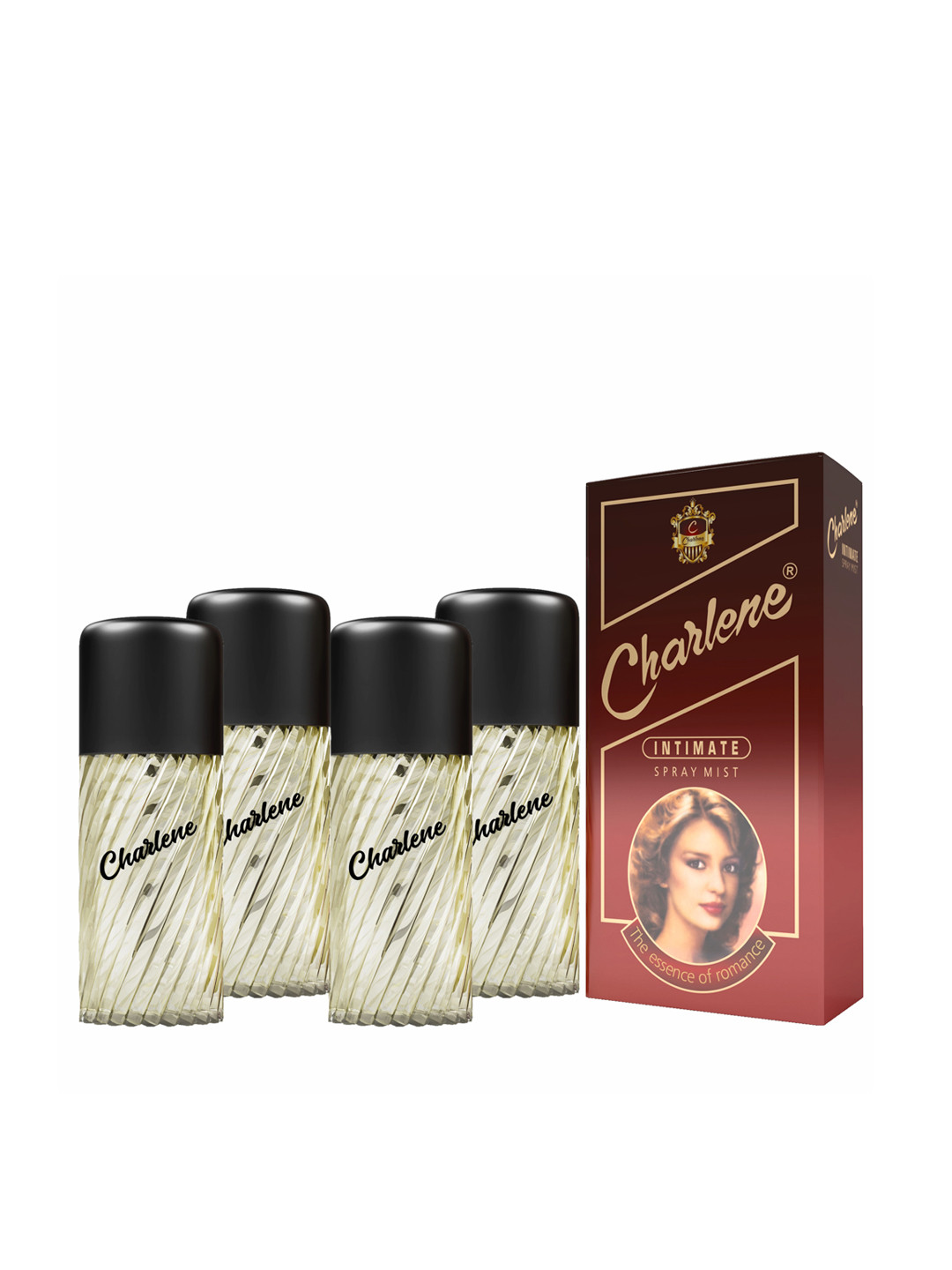 Buy CHARLENE Set Of 4 Intimate Spray Perfume Mist 30 Ml Each - Body Mist And Spray for Unisex ...