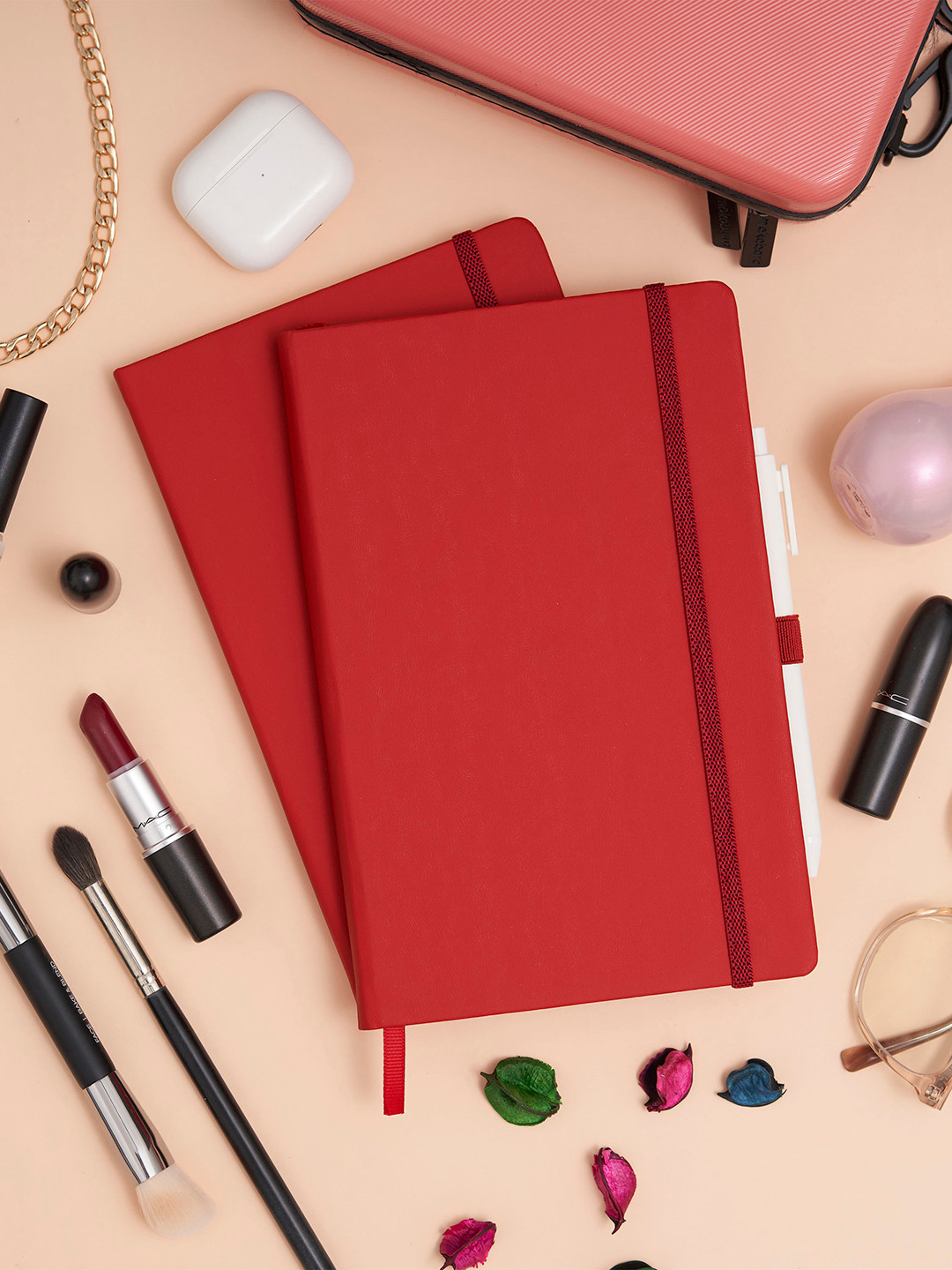 Buy Doodle A5 Hardbound Unruled 80 GSM Diary With Pen Loop - Stationery ...