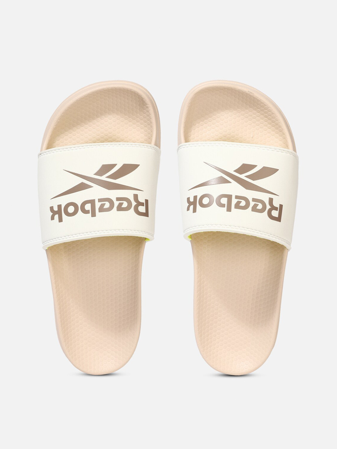 Buy Reebok Women Brand Logo Printed Fulgere Sliders - Flip Flops for ...