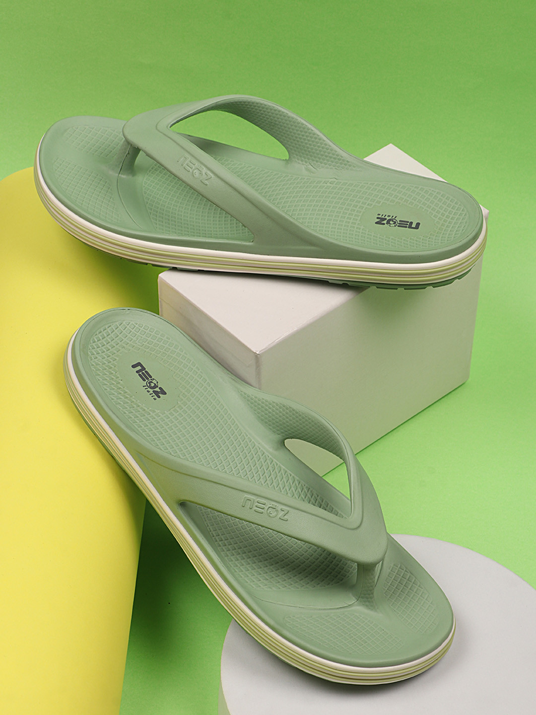 Buy NEOZ Women Rubber Thong Flip Flops - Flip Flops for Women 22243728 | Myntra