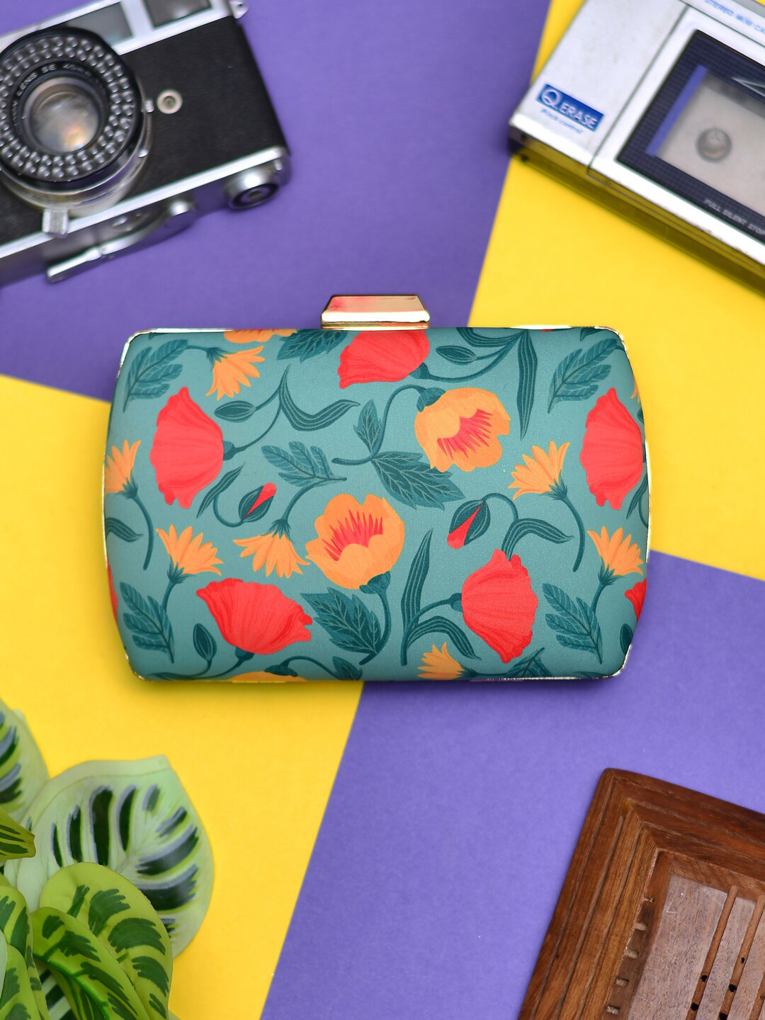 Buy ARTKLIM Printed Box Clutch - Clutches for Women 22260396 | Myntra