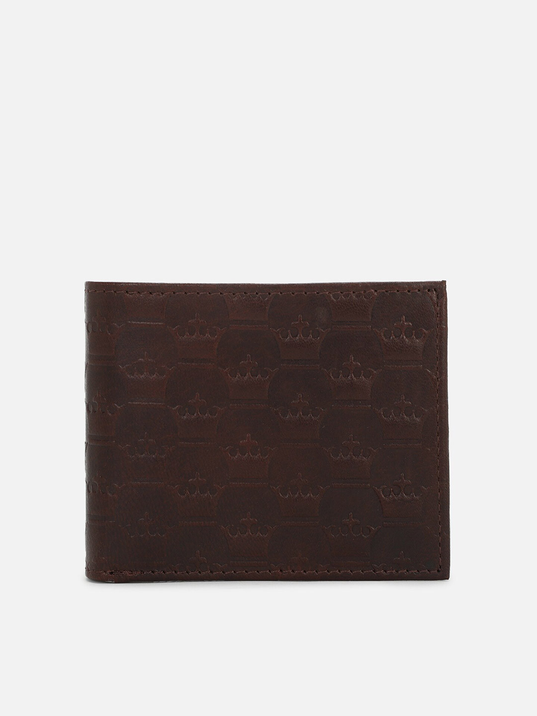 Buy Louis Philippe Men Textured Leather Two Fold Wallet - Wallets for ...