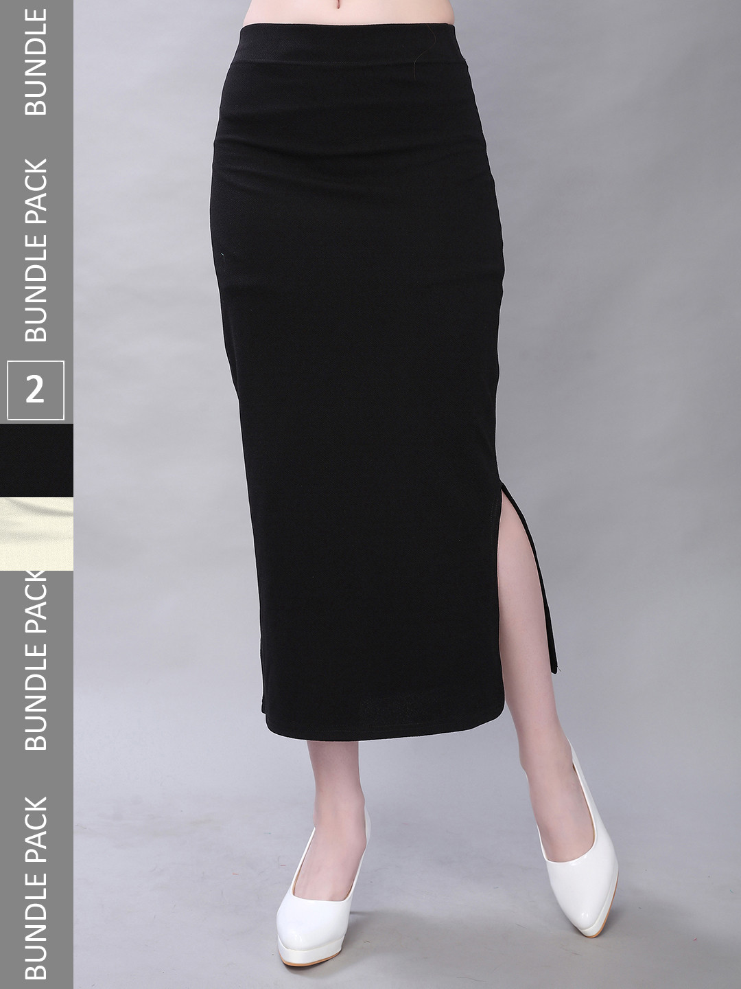 Buy Selvia Pack Of 2 Microfiber Saree Shapewears - Shapewear for Women ...