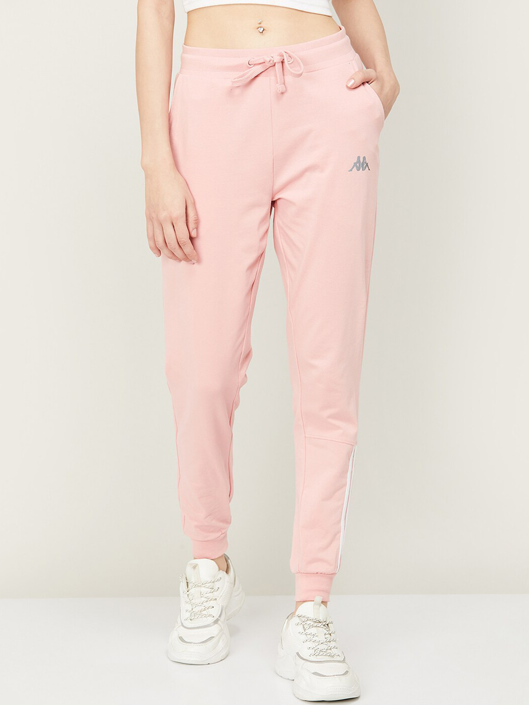 Buy Kappa Women Cotton Lycra Joggers - Track Pants for Women 22276904 ...