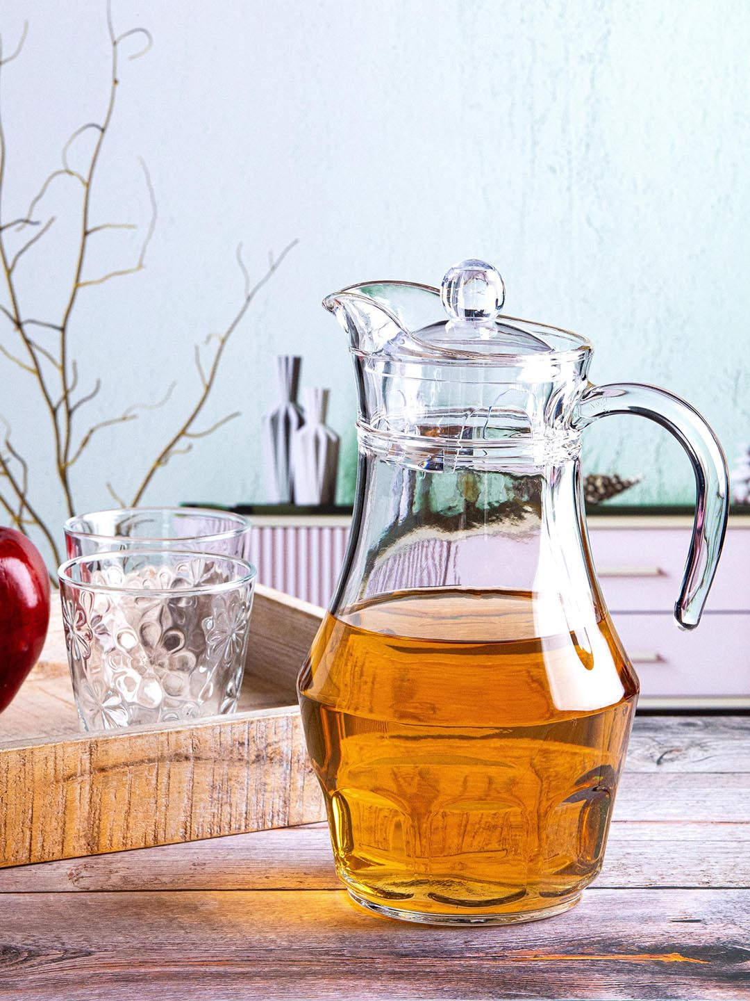 Buy Luminarc Transparent Textured Glass Dishwasher Safe Beverage ...