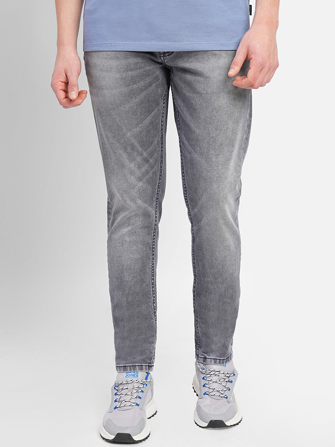 Buy Jack & Jones Men Ben Slim Fit Heavy Fade Stretchable Cotton Jeans ...