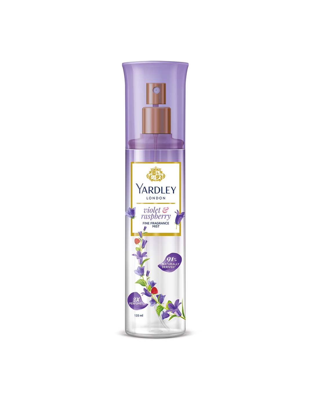 Buy YARDLEY LONDON Violet & Raspberry Fine Fragrance Mist 135 Ml - Body ...