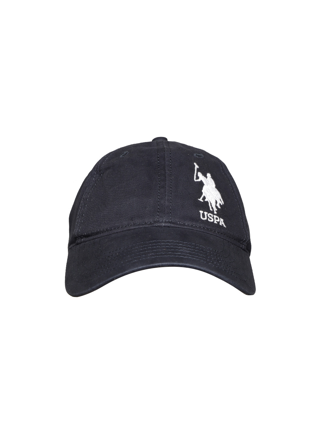 Buy U.S. Polo Assn. Men Navy Blue Solid Baseball Cap - Caps for Men ...