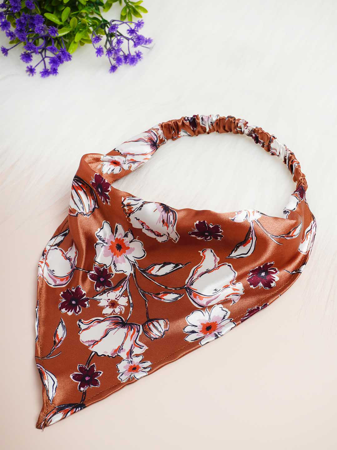 Buy Ferosh Women Floral Printed Hairband - Hair Accessory for Women ...