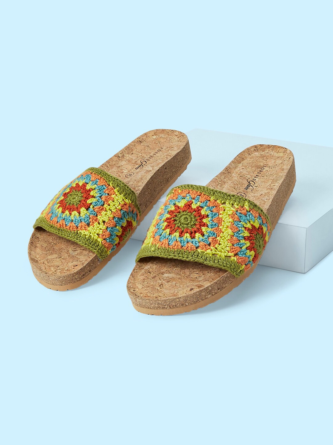 Buy Forever Glam By Pantaloons Women Woven Design Open Toe Flats Flats For Women 22306346 Myntra