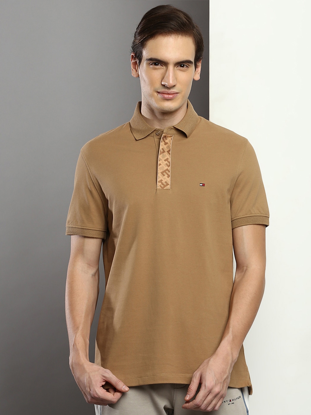 Buy Tommy Hilfiger Polo Collar Organic Cotton T Shirt Tshirts For Men