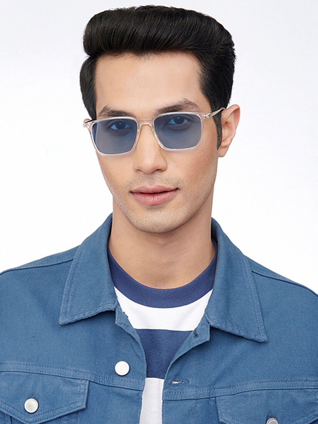 Buy Vincent Chase By Lenskart Full Rim Square Sunglasses With Polarised ...