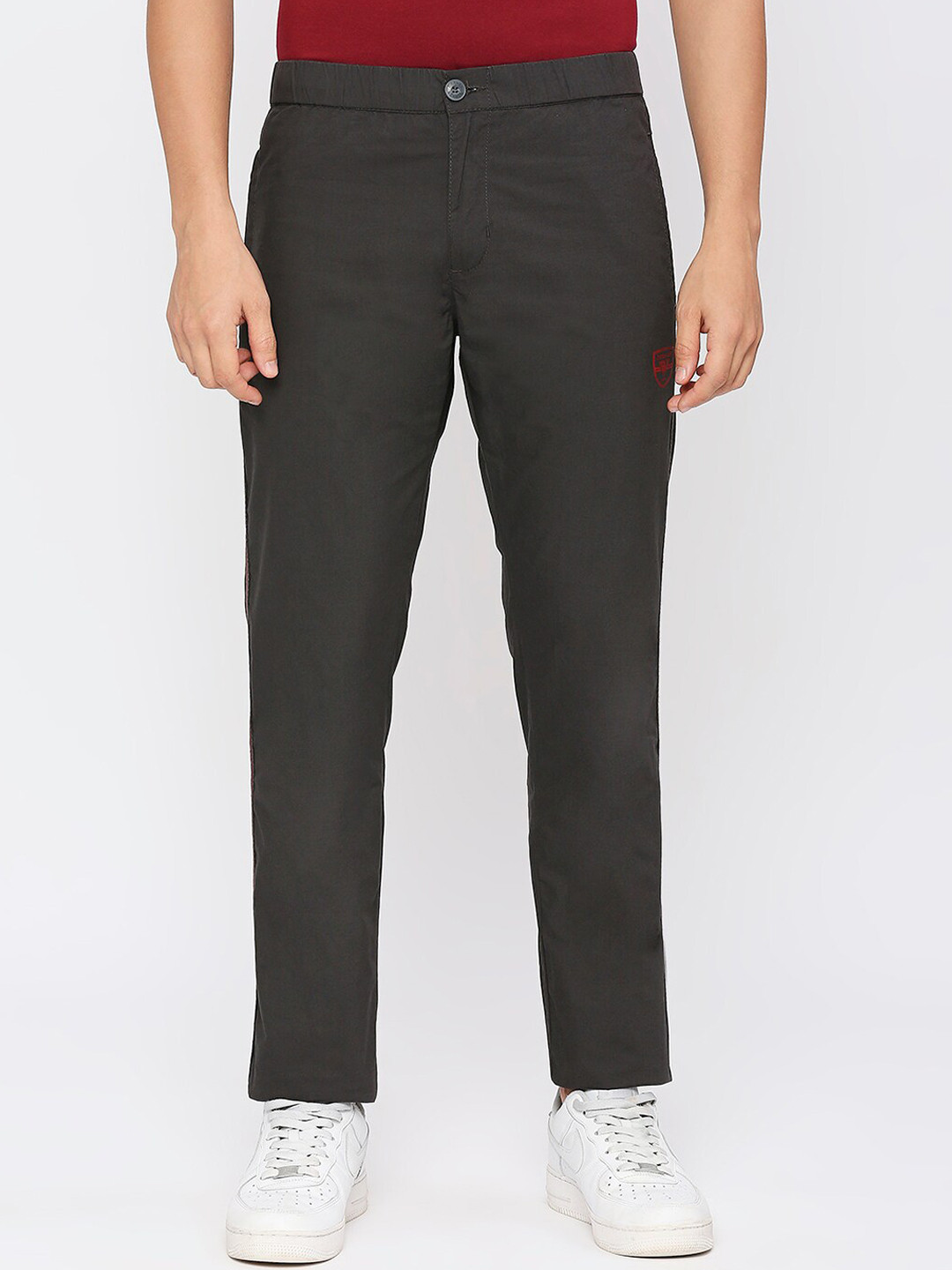 Buy Beevee Men Regular Fit Mid Rise Pure Cotton Track Pants - Track ...