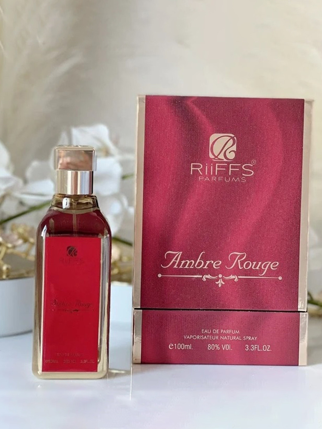 Buy RIIFFS Amber Rouge Eau De Parfum 100 Ml - Perfume for Unisex ...