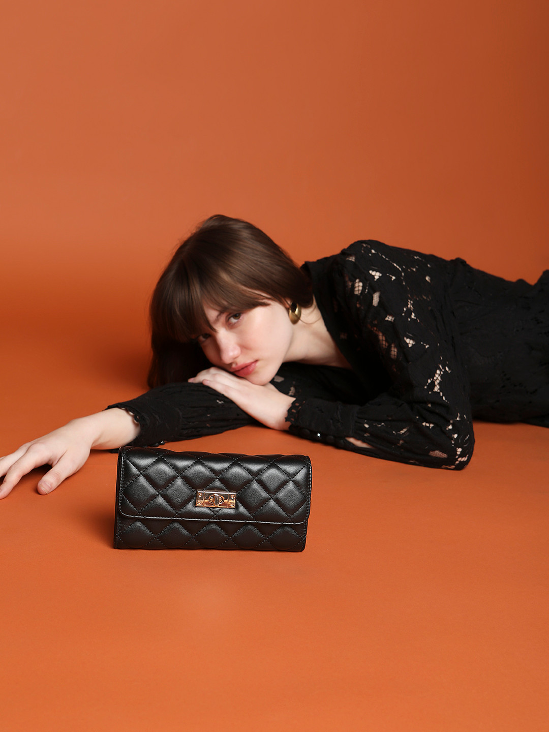 Buy Vero Moda Women Textured Envelope Wallet - Wallets for Women ...