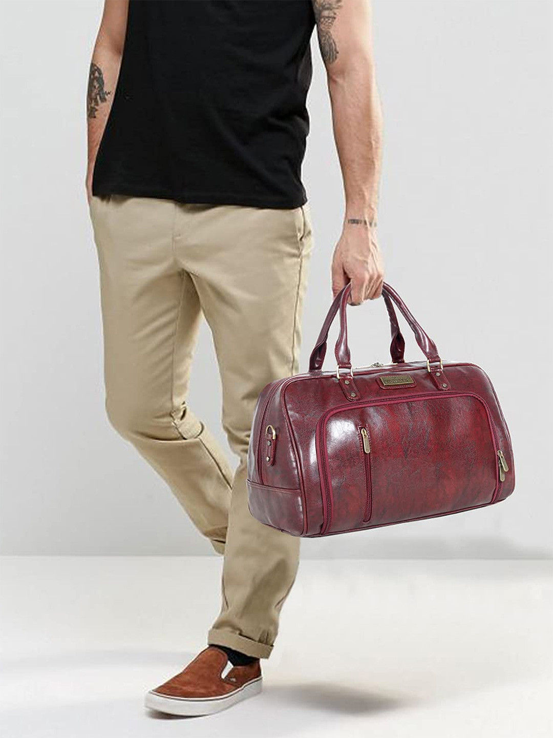 Buy THE CLOWNFISH Redmond Travel Duffel Bag - Duffel Bag for Unisex 22323378 | Myntra