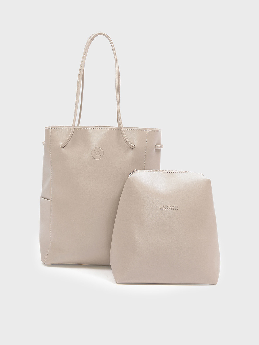 Buy 20Dresses Oversized Shopper Tote Bag With Pouch - Handbags for ...