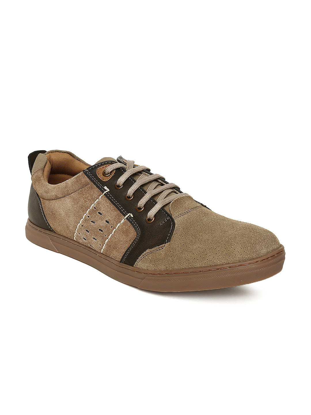 Buy Bata Men Brown DAMIEN Suede Sneakers - Casual Shoes for Men 2233157 ...