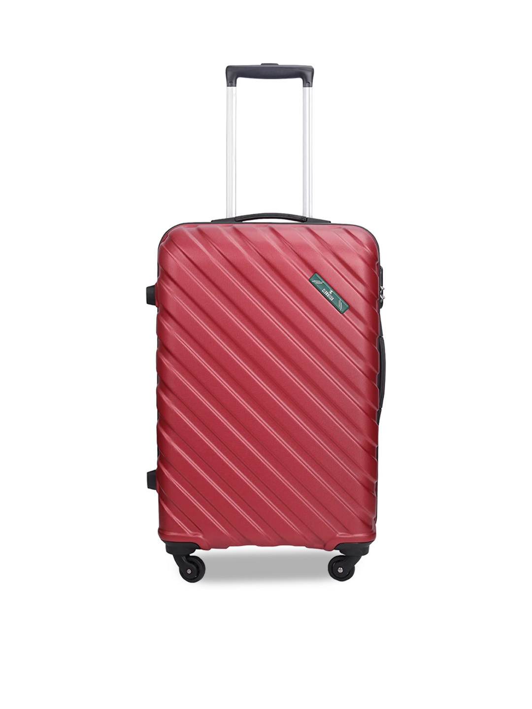 Buy THE CLOWNFISH Textured Hard Sided Medium Trolley Suitcase - Trolley ...