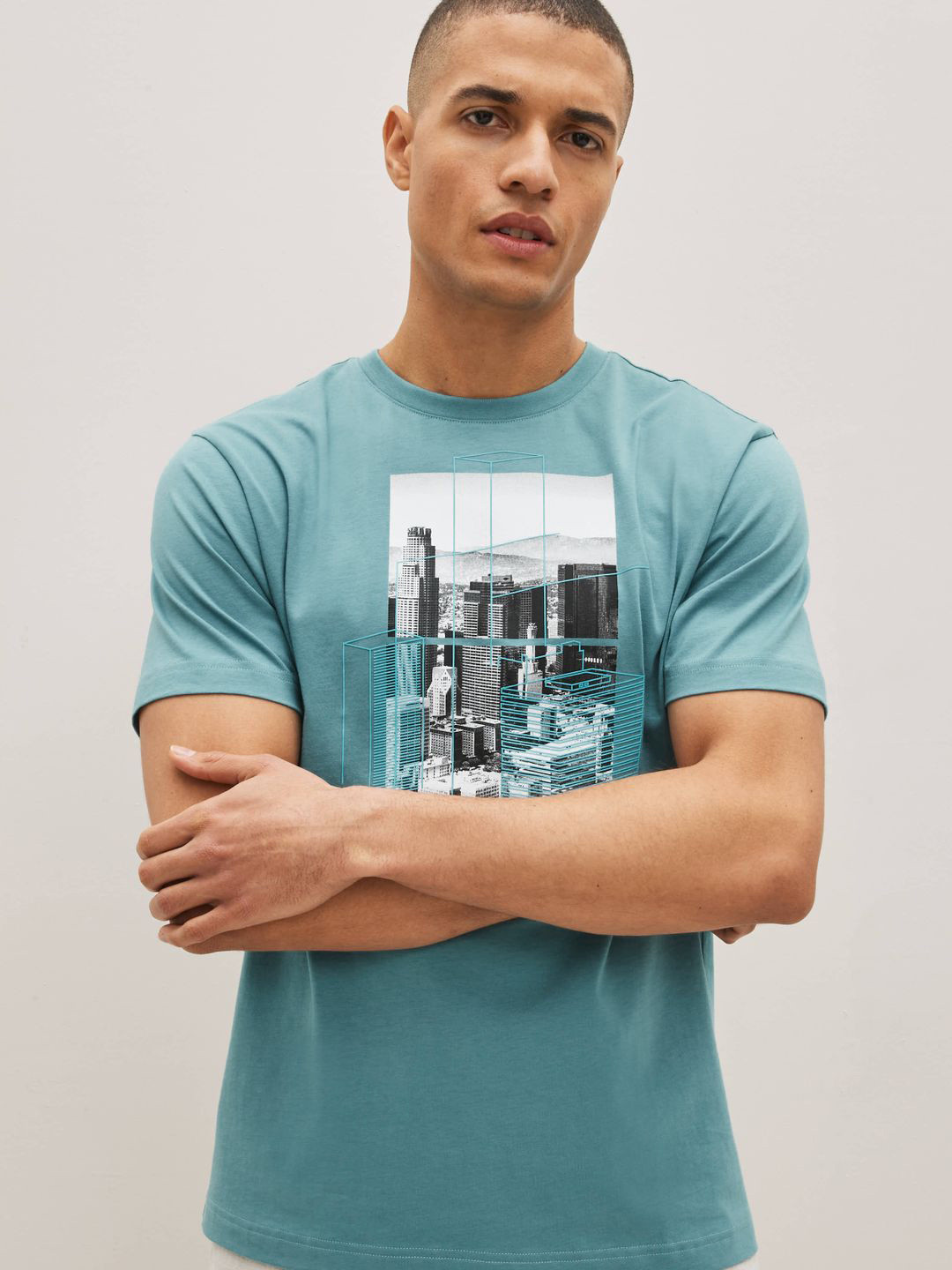 Buy NEXT Printed Pure Cotton T Shirt - Tshirts for Men 22334044 | Myntra