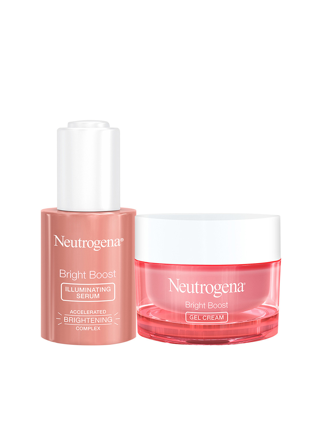 Buy Neutrogena Set Of Bright Boost Gel Cream 50g & Illuminating Serum ...