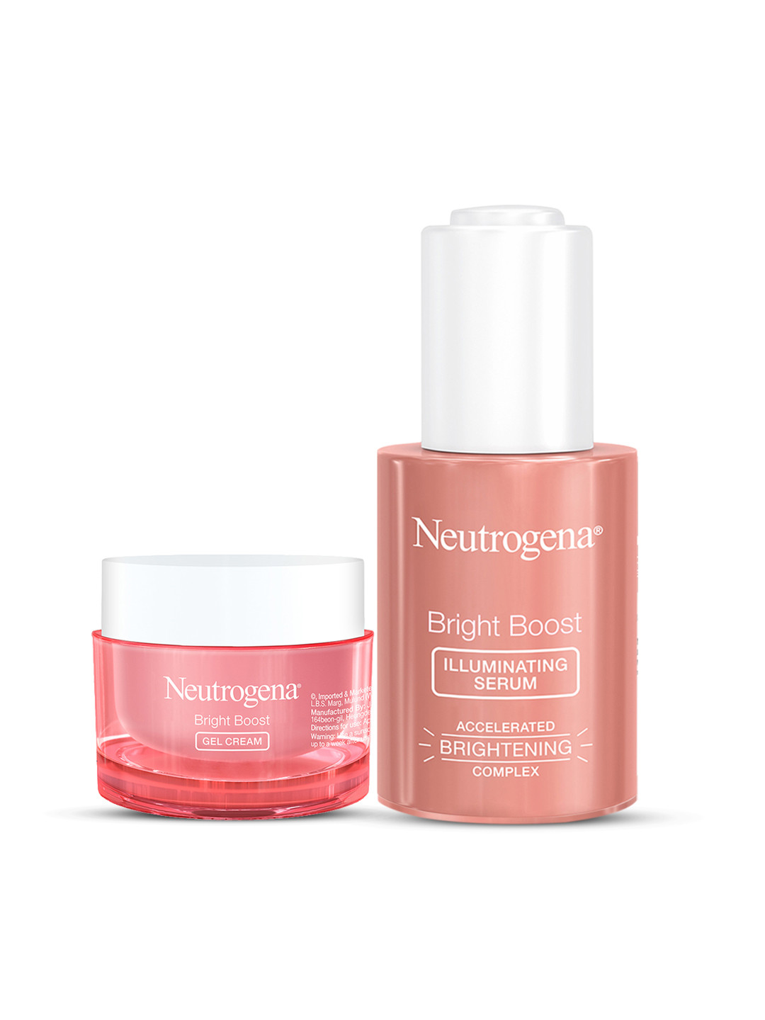 Buy Neutrogena Set Of Bright Boost Gel Cream 15g & Illuminating Serum ...