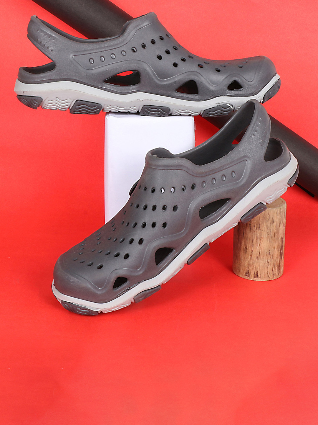 Buy Aqualite Men Round Toe Slip On Clogs - Sandals for Men 22337674 ...