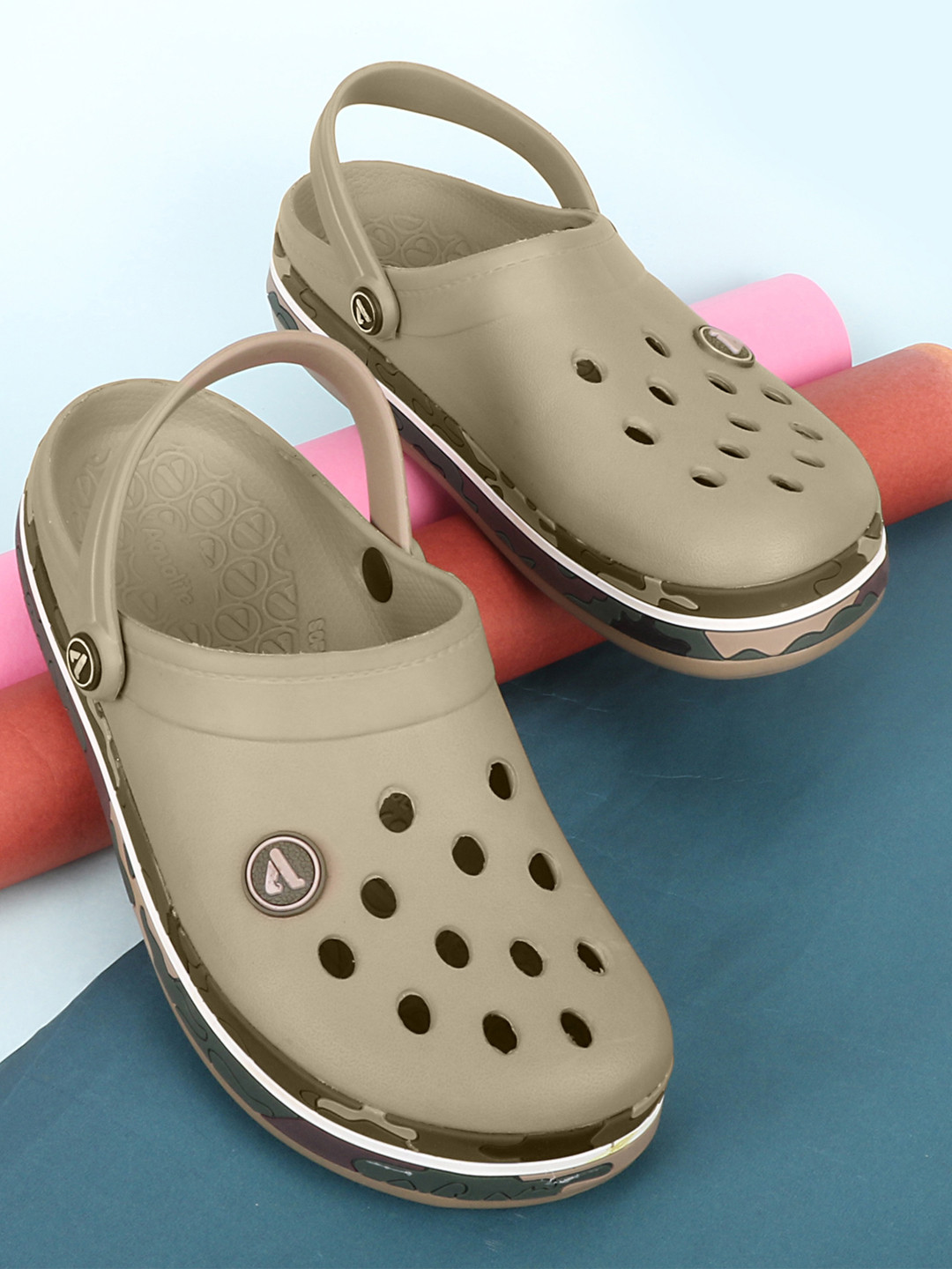 Buy Aqualite Men Round Toe Slip On Clogs - Sandals for Men 22337682 ...