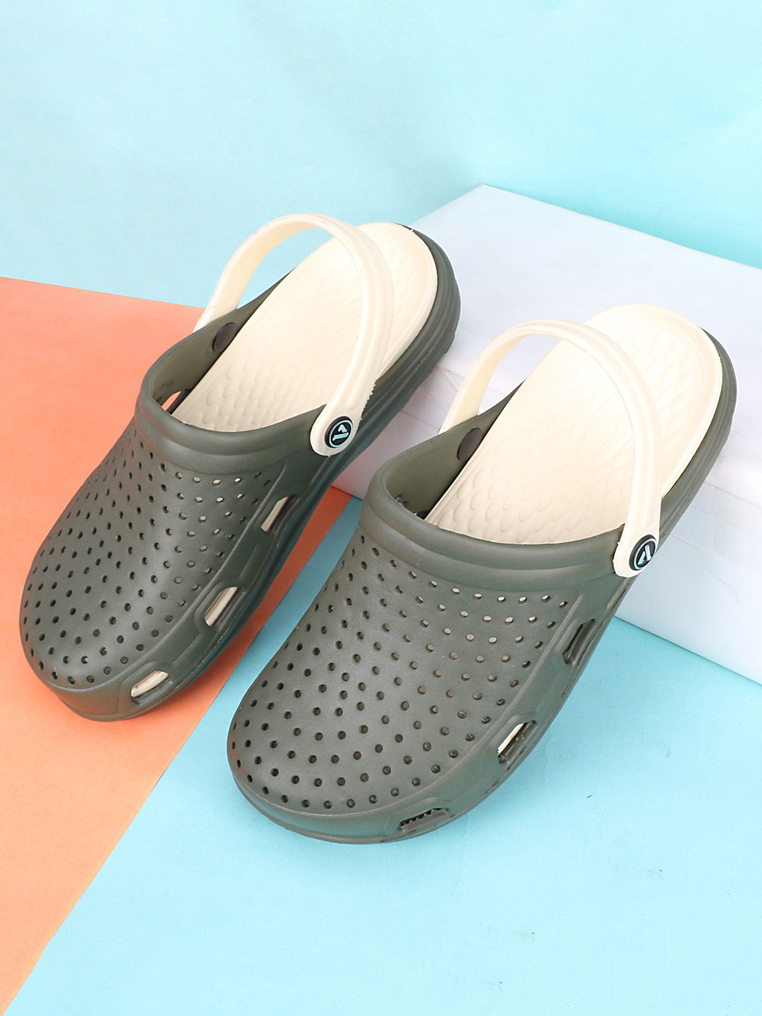 Buy Aqualite Men Round Toe Slip On Clogs - Flip Flops for Men 22337696 ...