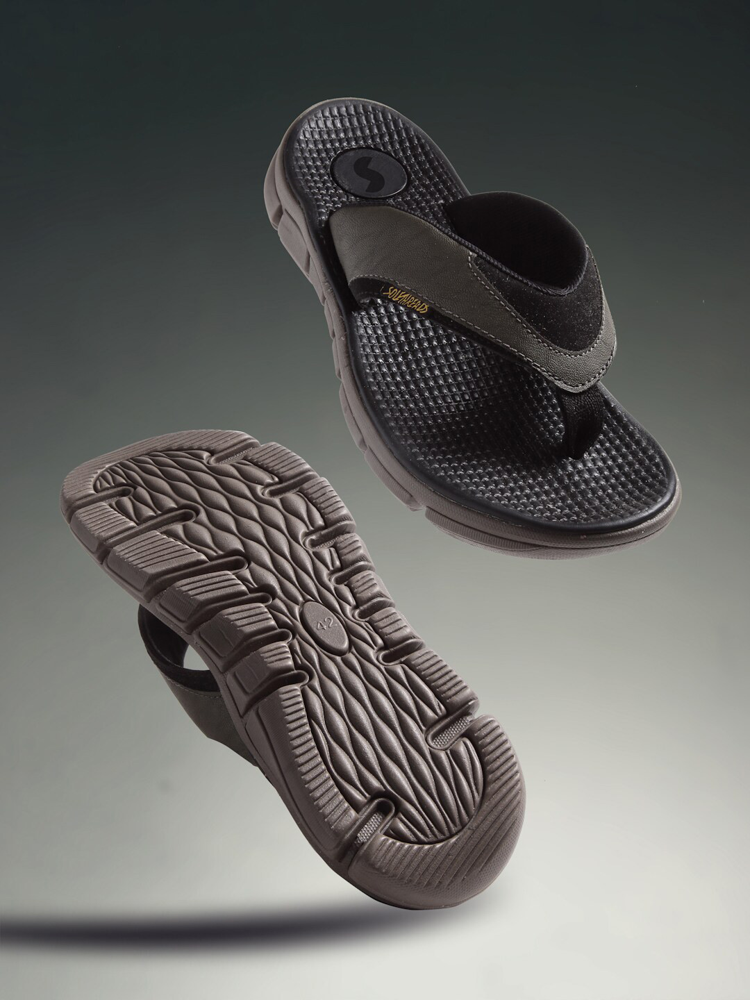 Buy Solethreads Men Striker Synthetic Thong Flip Flops - Flip Flops for ...