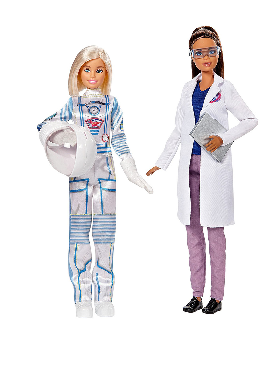 Buy Mattel Multicoloured Barbie Astronaut And Space Scientist Dolls ...