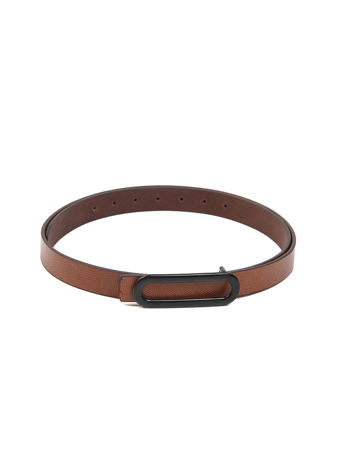 Buy Calvadoss Women Textured Leather Push Pin Closure Belt - Belts for ...