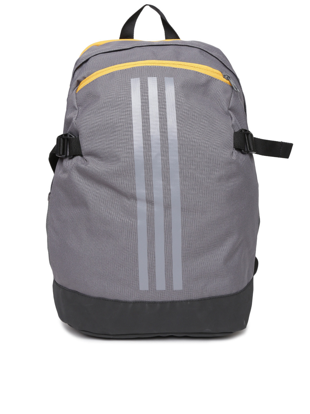 Buy ADIDAS Unisex Grey BP Power IV Brand Logo Print Backpack ...