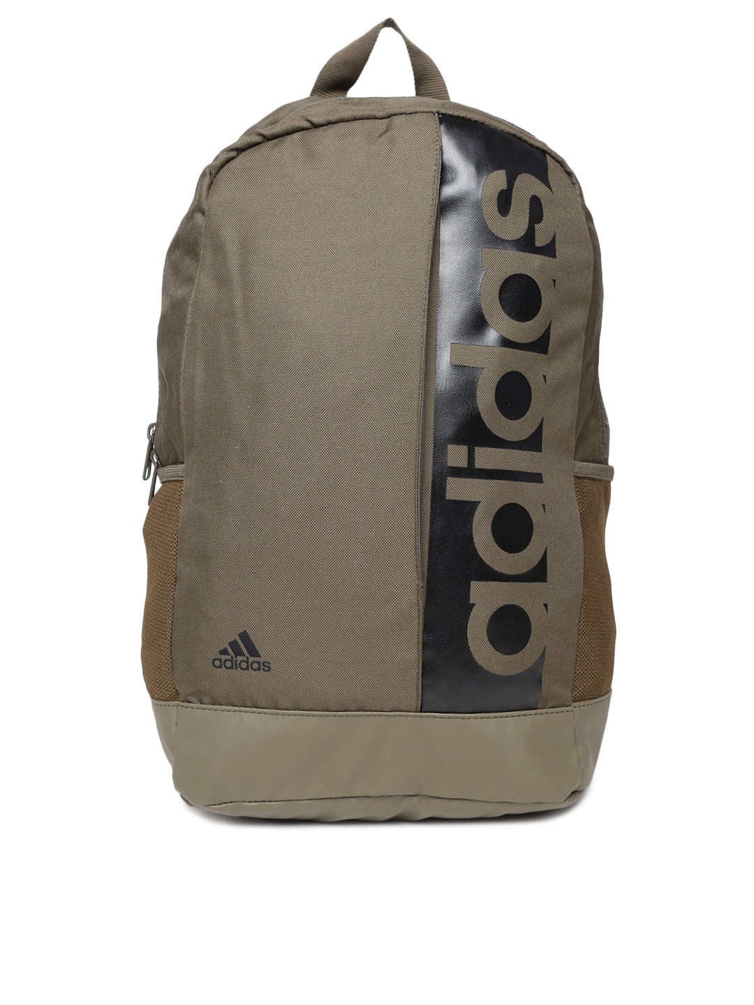 Buy ADIDAS Unisex Olive Green Brand Logo Backpack - Backpacks for ...