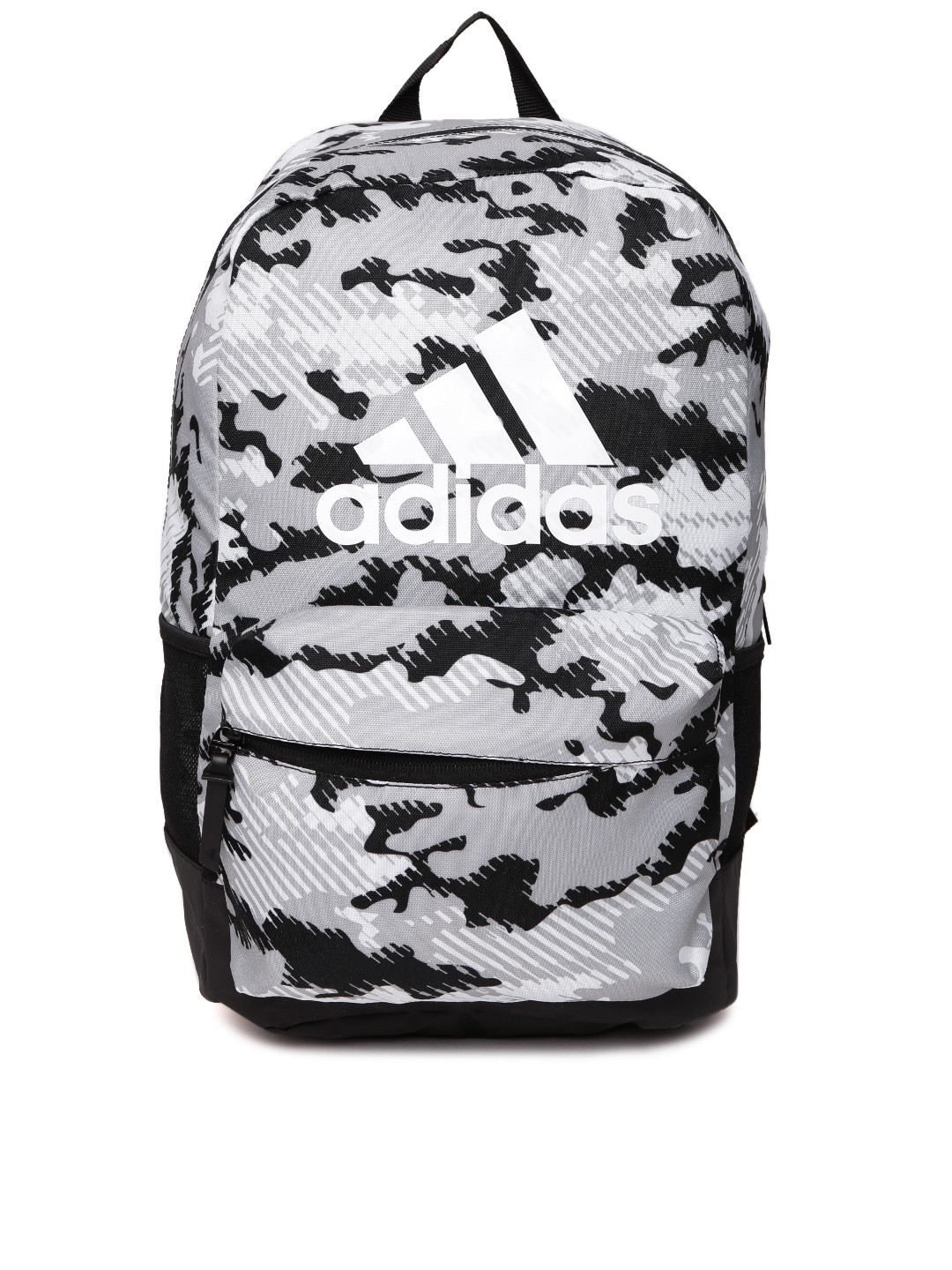 Buy ADIDAS Women Black & Grey Graphic Backpack - Backpacks for Women ...