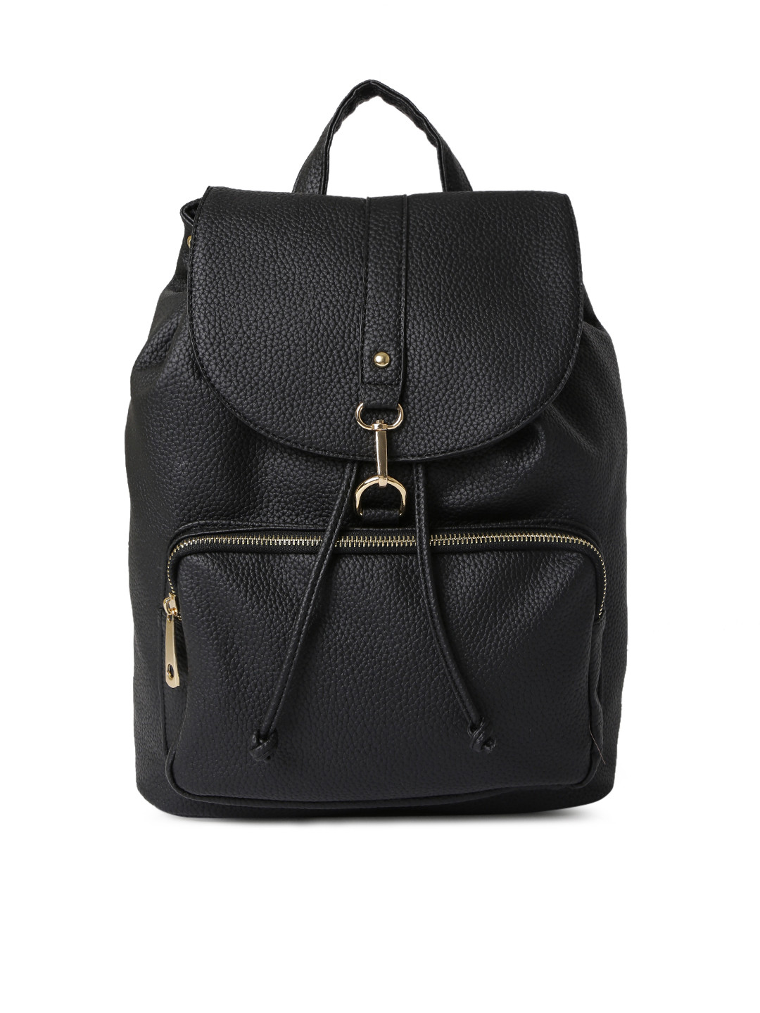 Buy DressBerry Women Black Solid Backpack - Backpacks for Women 2237117 ...