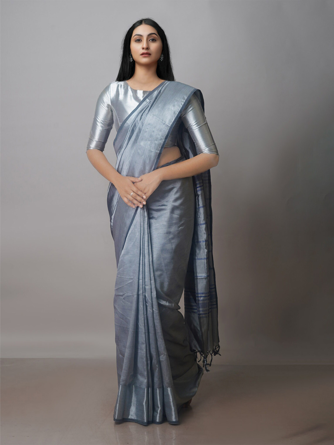 Buy Unnati Silks Zari Mangalagiri Saree - Sarees for Women 22371202 ...