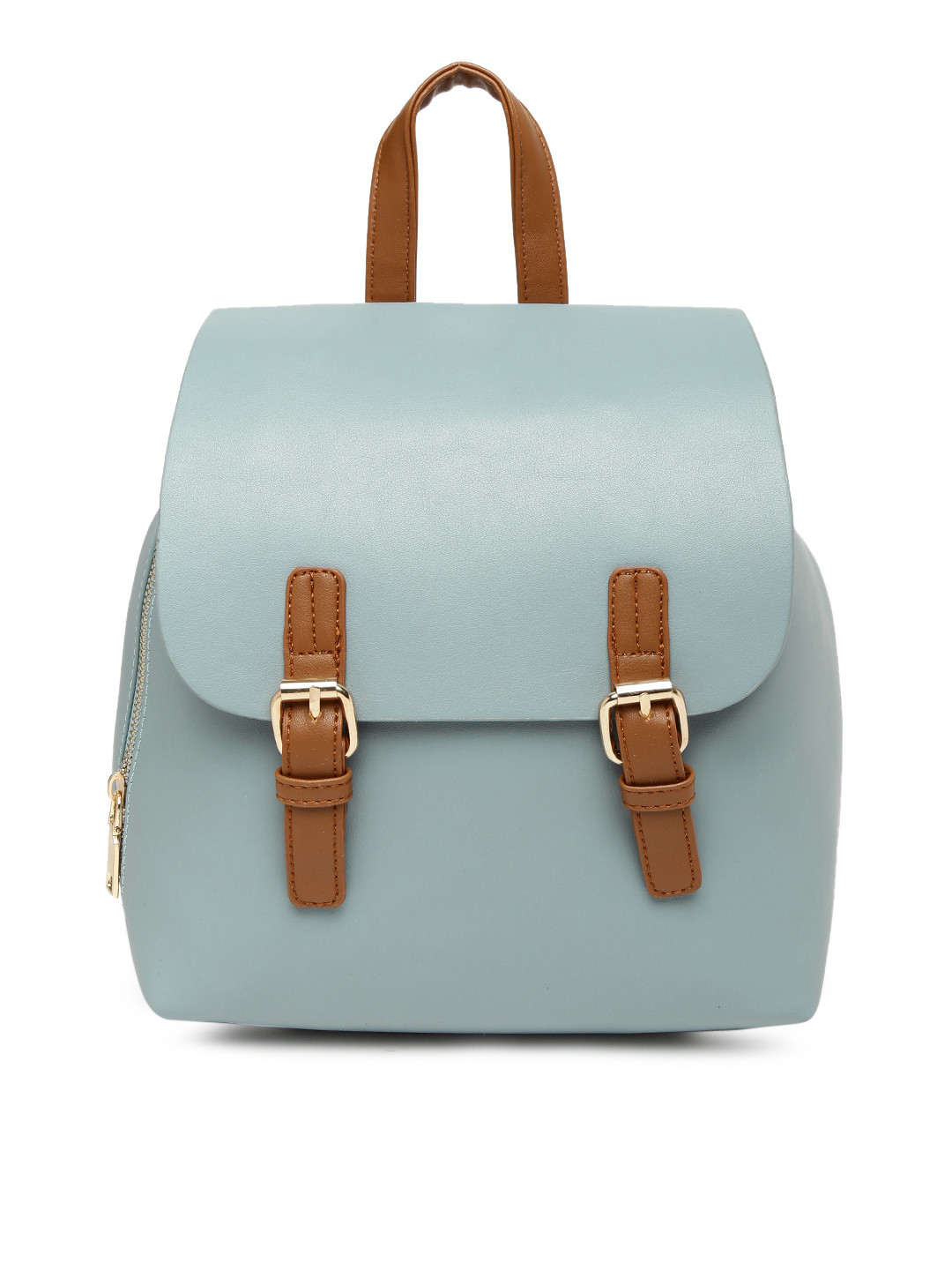 Buy DressBerry Women Blue Solid Backpack - Backpacks for Women 2237151 ...