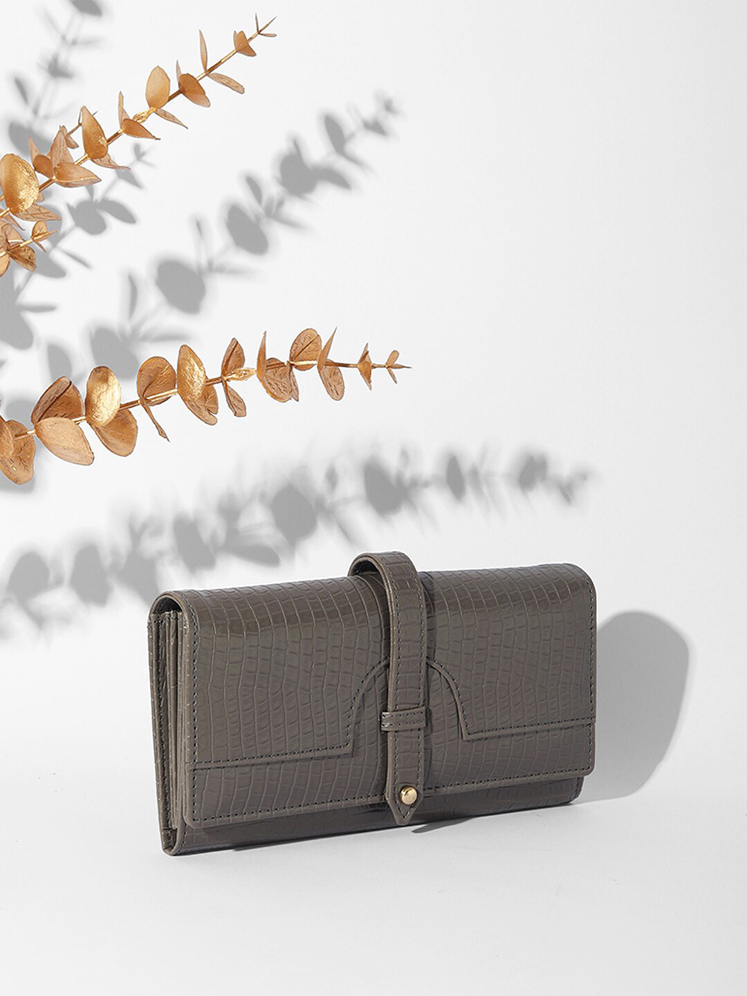 Buy Bagsy Malone Women Textured PU Envelope - Wallets for Women 22373046 | Myntra