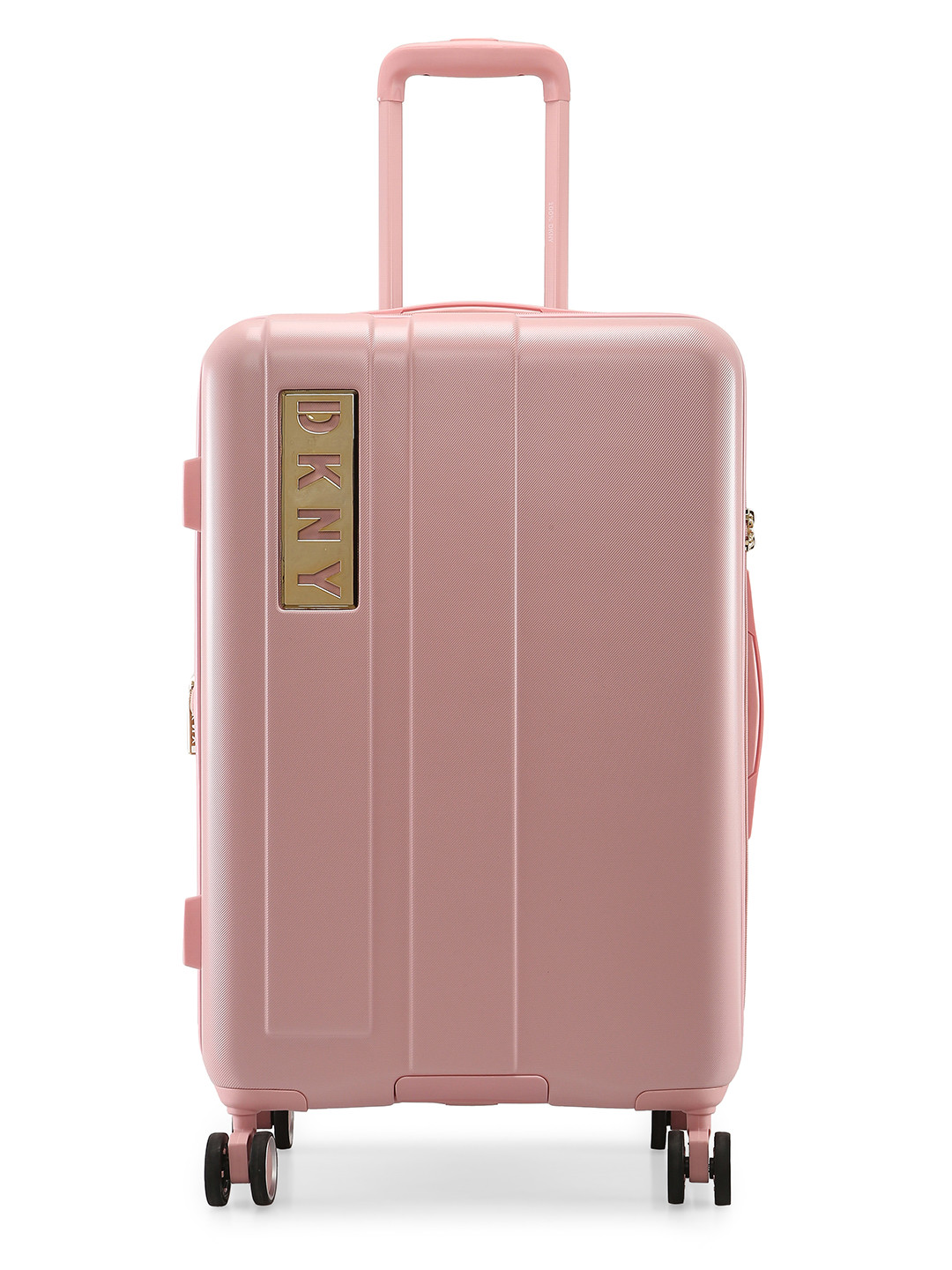 Buy DKNY CITY BLOCK Posy & Gold Hard Sided Medium Trolley Suitcase ...