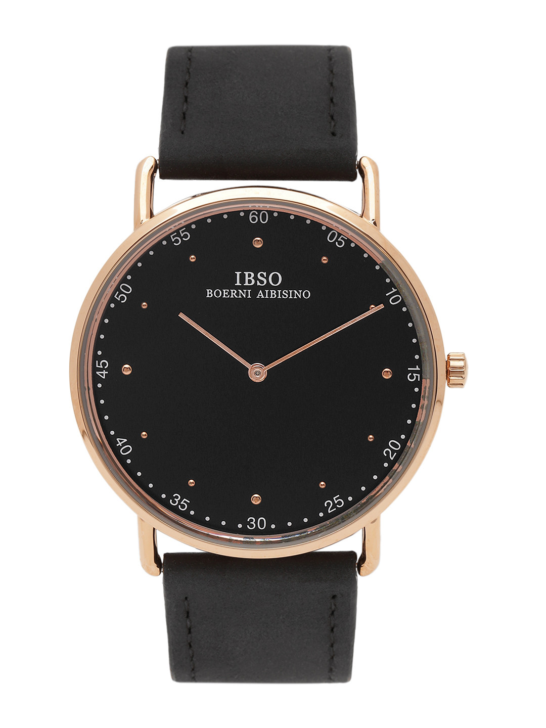 Buy IBSO Men Black Analogue Watch - Watches for Men 2238592 | Myntra