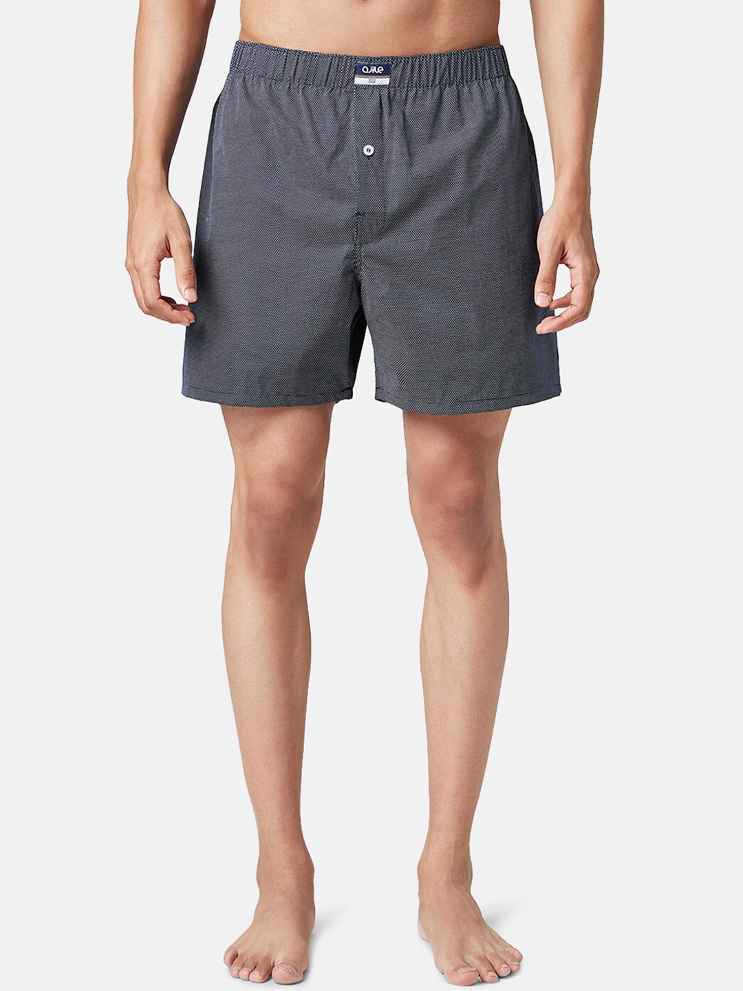 Buy Ajile By Pantaloons Men Printed Pure Cotton Boxers 110125971BLUE ...
