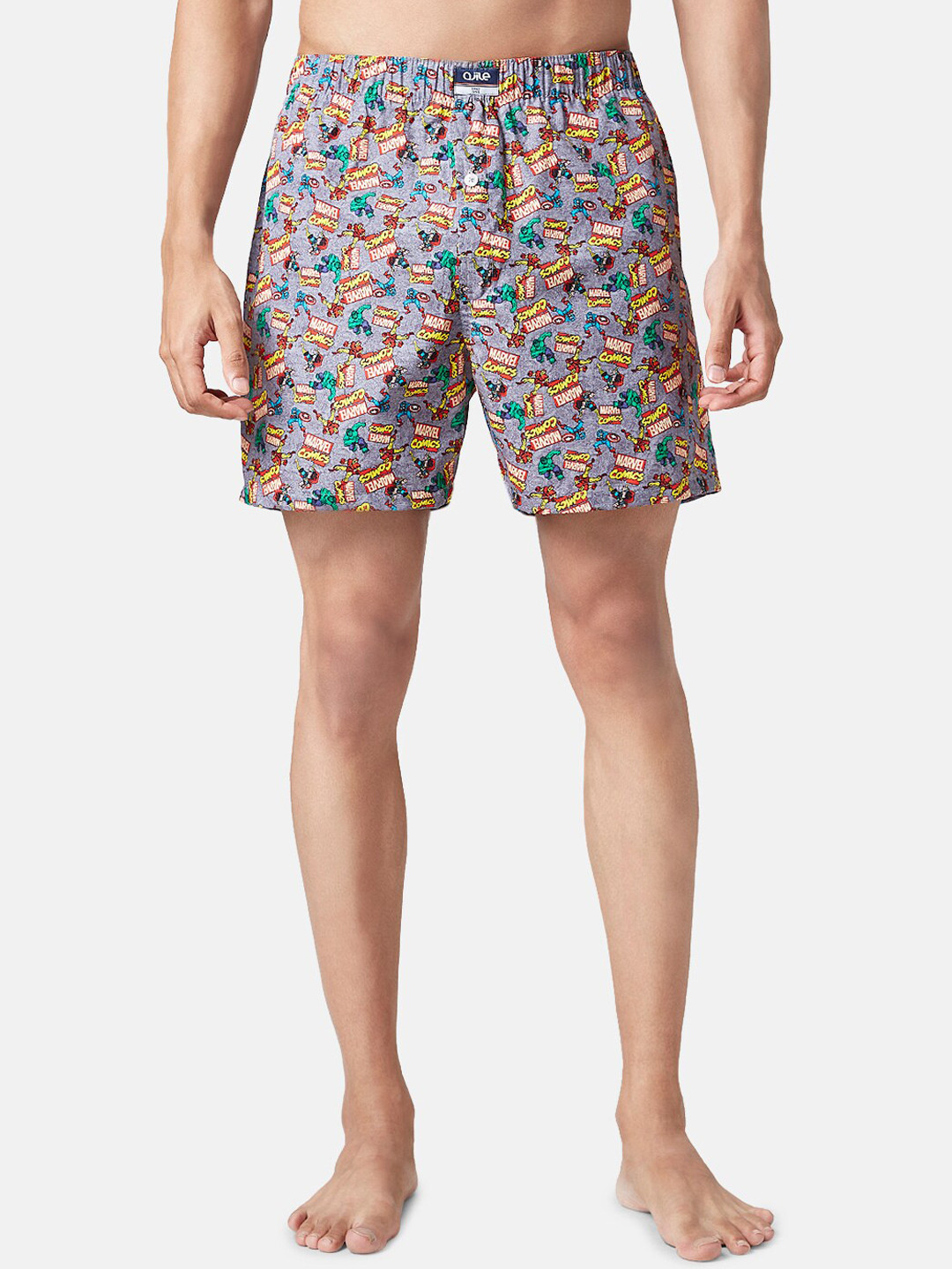 Buy Ajile By Pantaloons Men Printed Pure Cotton Boxers 110133595RED ...