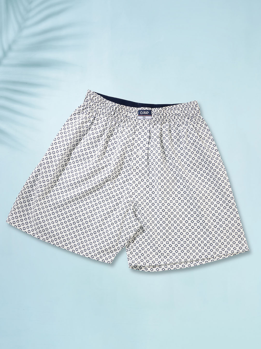 Buy Ajile By Pantaloons Men Printed Pure Cotton Boxers 110125956WHITE ...