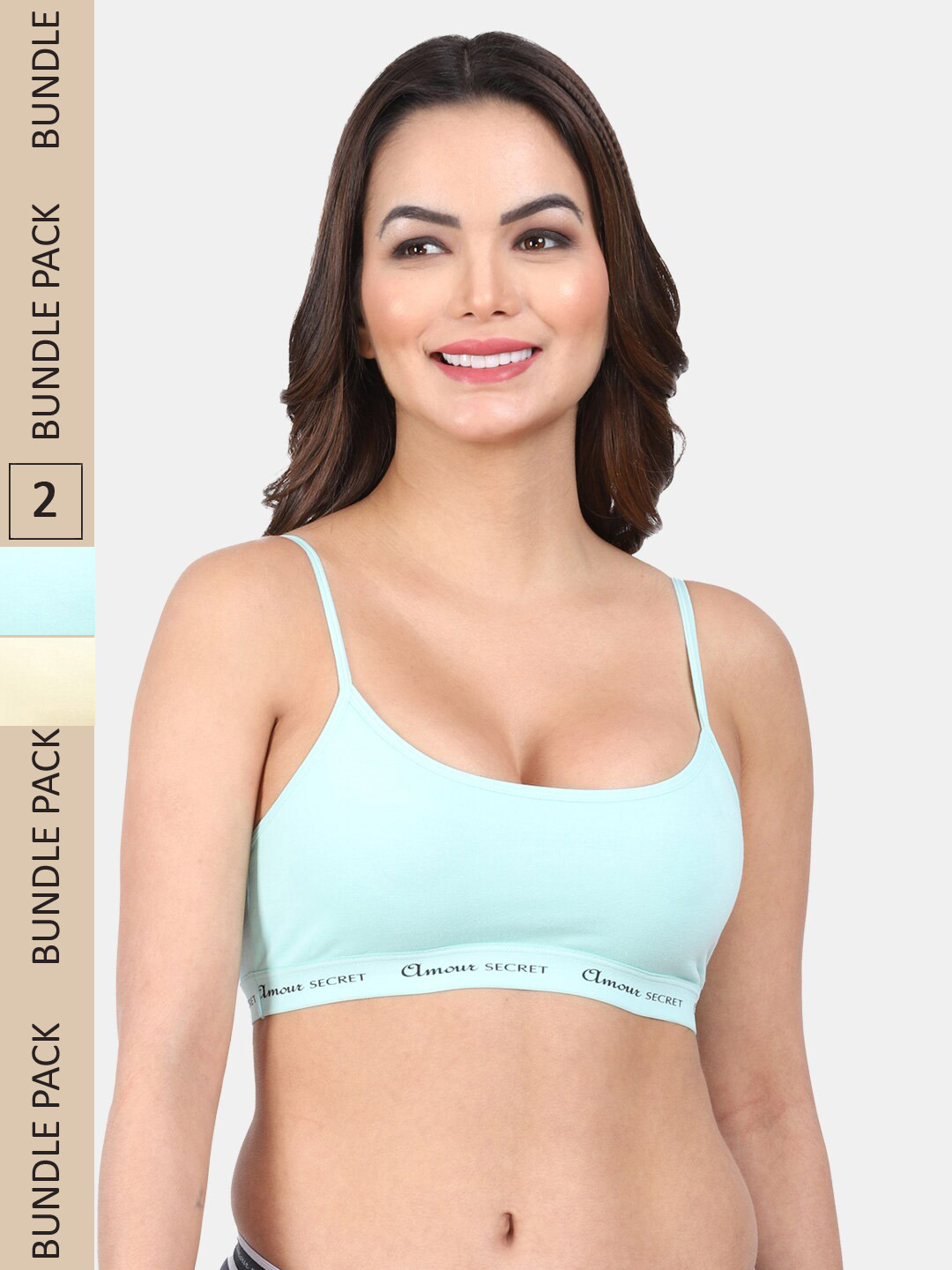 Buy Amour Secret Pack Of 2 Full Coverage Non Padded Everyday Bra - Bra for Women 22406876 | Myntra