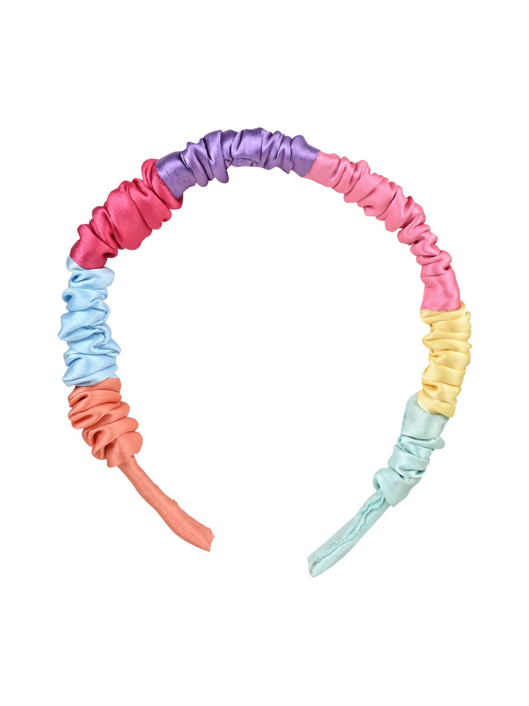 Buy Aye Candy Girls Rainbow Ruffle Hairband - Hair Accessory for Girls ...