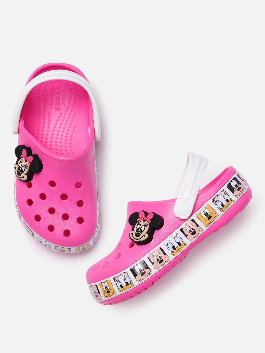 Buy Crocs Kids Minnie Mouse Clogs - Sandals for Unisex Kids 22433748 ...